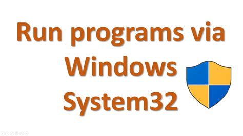 Integrate Software Within The Windows System32 Folder Youtube