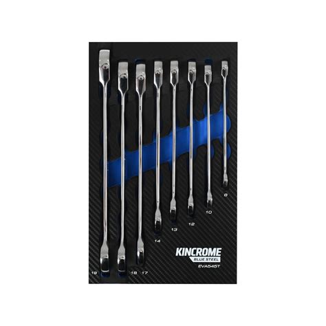 Kincrome Bluesteel® 8 Piece Gear Spanners Eva Tray Bunnings Australia