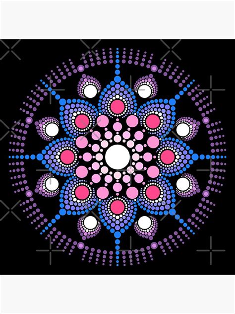 Cicular Mandala Designmandaala Psychedelic Coloful Multi Circles Round Geometric Shapes