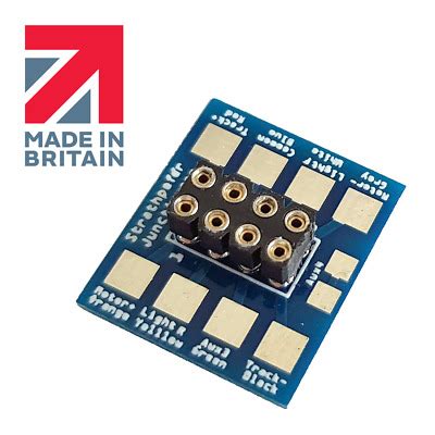 8 Pin Decoder Socket Hard Wire Adaptor DCC 8 Pin NEM65 Socket With Solder Tabs EBay UK