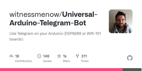 Universal Arduino Telegram Botexamplesesp32customkeyboard