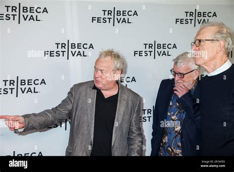 New York New York Usa June 12 2023 L R Timothy Pragerthaddeus Osullivan Chris Curling