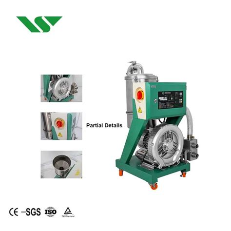 Plastic Pellets Vacuum Autoloader Small Pneumatic Loader Grainplastic
