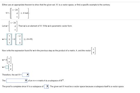 Solved Either Use An Appropriate Theorem To Show That The Chegg