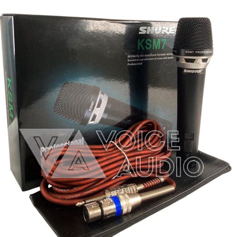 Jual Mic Kabel Profesional Vokal Ksm 7 Shopee Indonesia