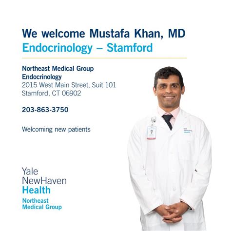 We Are Excited To Welcome Mustafa Khan Md To Northeast Medical Group