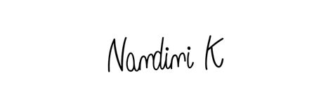 80 Nandini K Name Signature Style Ideas Wonderful Electronic Signatures