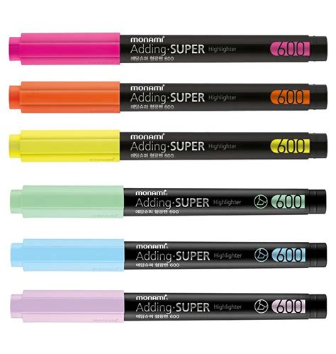 모나미 에딩 슈퍼 형광펜 낱개 티몬