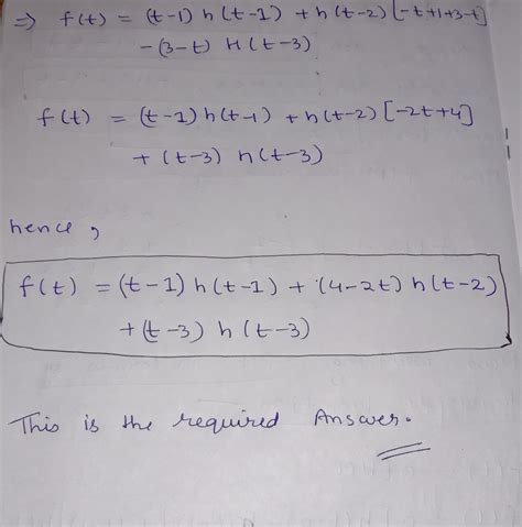 [solved] the graph of f t is given in the figure represent f t