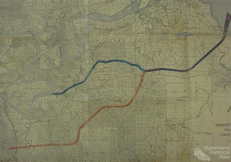 Proposed Diversion Canal Scheme 1896 Queensland Historical Atlas