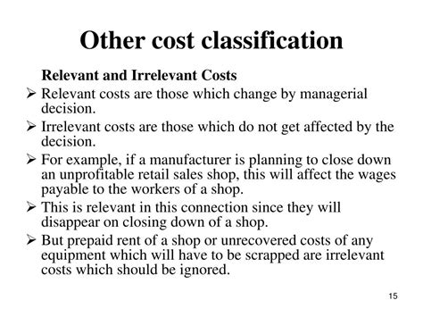 Ppt Cost Classification Powerpoint Presentation Free Download Id