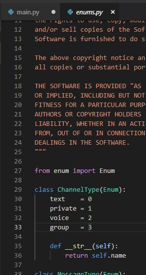 Python Discord Py Missing Category Api And Enum Def Stack Overflow