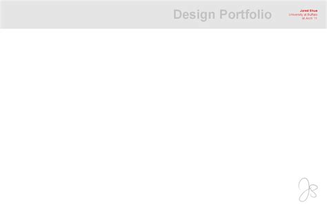 Design Portfolio Old By Jared Shue Issuu
