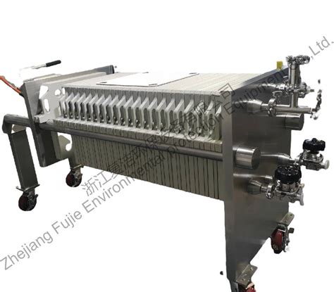 Large Scale Closed Embedded Chamber Diaphragm Filter Press Automatic