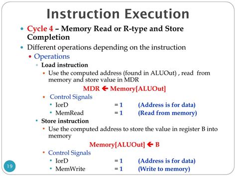 Ppt Basic Mips Architecture Multi Cycle Datapath And Control