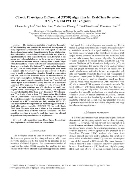pdf chaotic phase space differential cpsd algorithm for real time