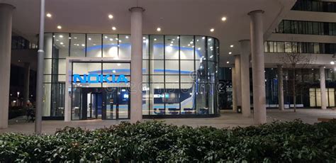 Nokia Company Office Building In Corvin District And X28 Budapest Hungary Editorial Photography