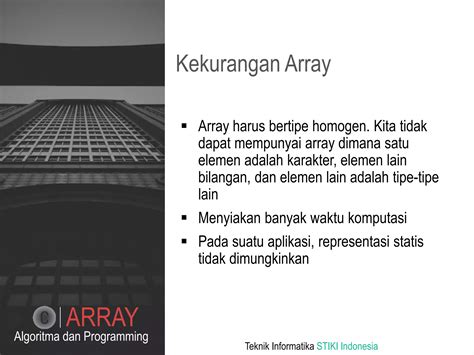 Array Dalam Pemrograman PPTX