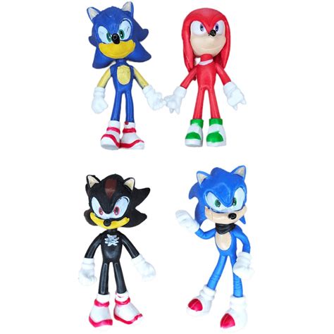 Set Sonic 4 Figurine 10 Cm Multicolor Emag Ro