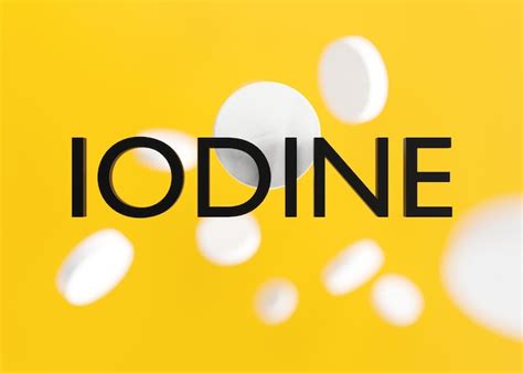 Premium Photo Antiradiation Pills Iodine Tablets Tablets For
