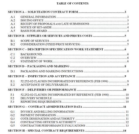 31 Handy Table Of Contents Templates Formats In MS WORD Day To Day Email