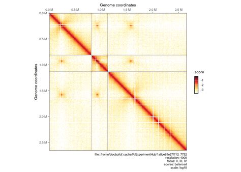 4 Hi C Data Visualization Orchestrating Hi C Analysis With Bioconductor