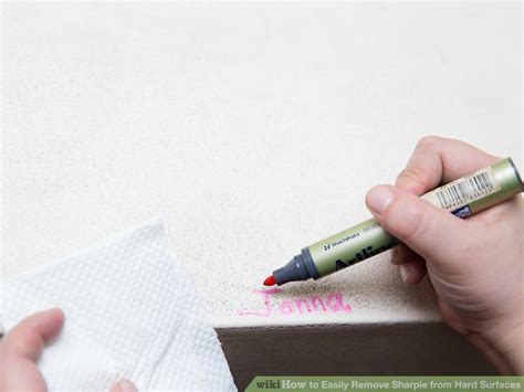 3 Ways To Easily Remove Sharpie From Hard Surfaces WikiHow