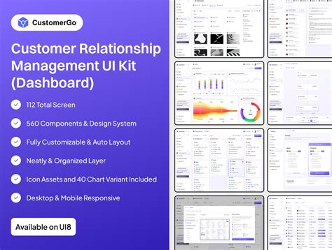 Customergo Ui Kit Crm Dashboard Files List Grid View By Robbi Darwis For Flow Forge On