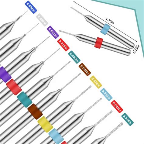 Carbide Overall Length 1 Inch Pcb Router Bit For Drilling At ₹ 70
