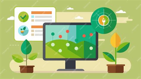 Premium Vector Nutrient Mapping Technology Visualizes Soil Nutrient