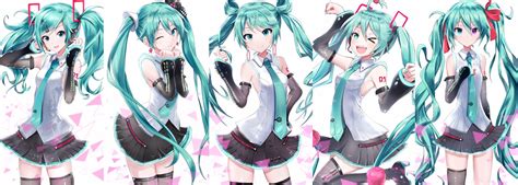 Hatsune Miku Hair Styles