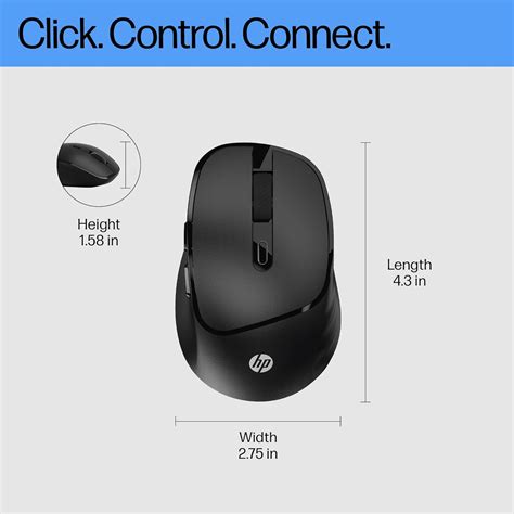 Hp M120 Wireless Mouse 2 4 Ghz Wireless Connection 6 Buttons Up To