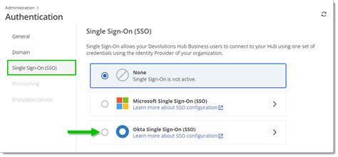 Configure Sso Authentication With Okta Devolutions Documentation