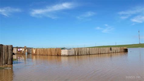 Түр зуурын аадар борооны улмаас Богд сумын нутагт 500 гаруй бог мал хорогджээ