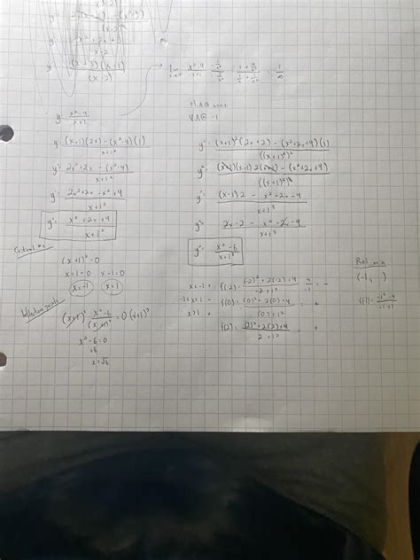 Where Did I Go Wrong Didnt Even Get All The Way Through The Problem And I Got A Local Minimum