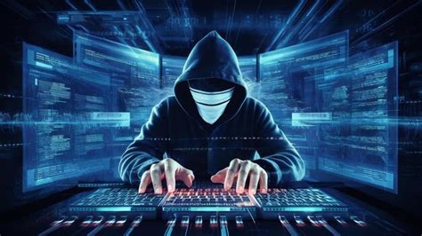Premium Photo Cyber Security Internet And Networking Concept Digital Crime By An Anonymous