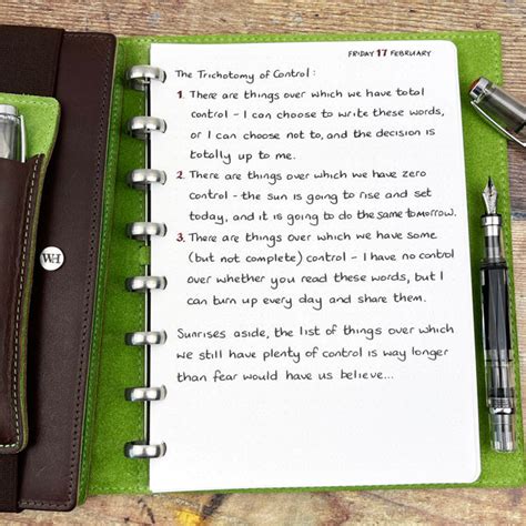 The Trichotomy Of Control William Hannah Limited