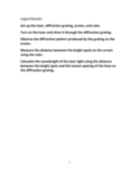 Solution Diffraction Grating Studypool