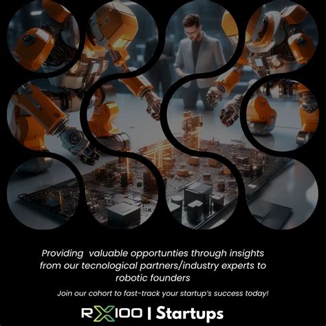 rx100 startups on linkedin robotics innovation techcommunity