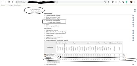 Matrix Authorization Strategy How To Grant Job Permissions For A User