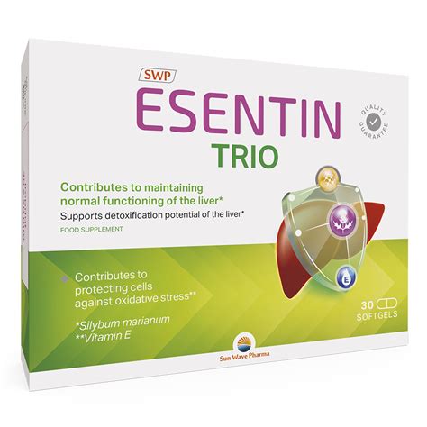Esentin Trio Swp Za Zdravu Jetru 30 Kapsula Inpharm