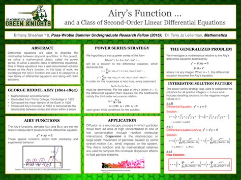 Pdf Airys Function And A Class Of Second Order Linear Differential