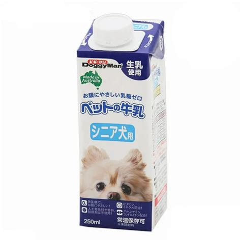 ペットの牛乳 ドギーマン ペットの牛乳 シニア犬用 250ml 高齢犬用ミルク 犬 ミルク チャーム Charm ヤフー店 通販