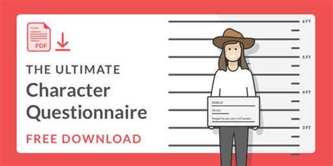 Character Questionnaire Juicy Questions To Ask Your Characters Character Questionnaire