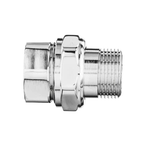 Прямой разъемный сгон американка VALOGIN 1/2, внутренняя-наружная, хром ...
