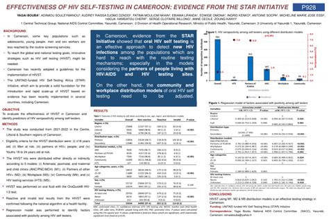 Pdf Effectiveness Of Hiv Self Testing In Cameroon Evidence From The Star Initiative