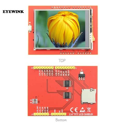 2 4 inch tft lcd shield touch panel display module 320x240 ultra hd