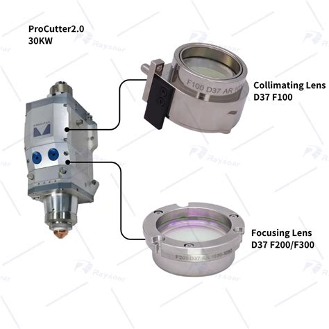 Ensamblaje De Lentes De Enfoque Y De Collimación Para El Precitec