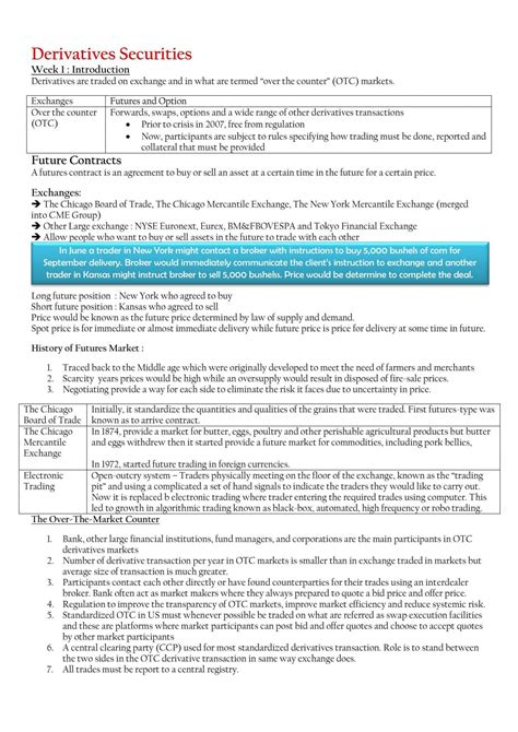 Fnce30007 Derivative Securities Fnce30007 Derivative Securities Unimelb Thinkswap