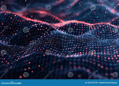 A Backdrop Of Geometric Patterns In Cyberspace Illustrating The Seamless Integration Of Cloud